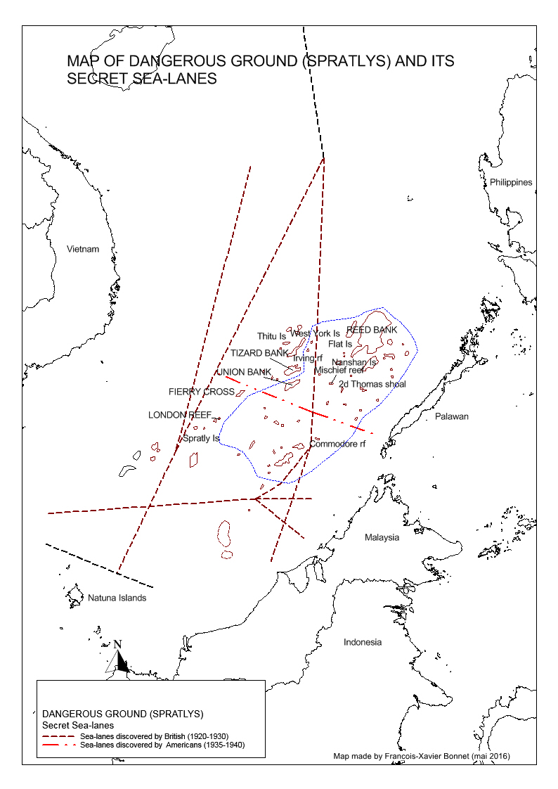 The Spratlys: A Geopolitics of Secret Maritime Sea-Lanes | Asia ...