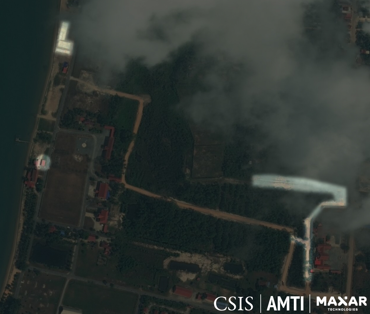 Update: Dredged Pier Constructed at Ream | Asia Maritime Transparency ...