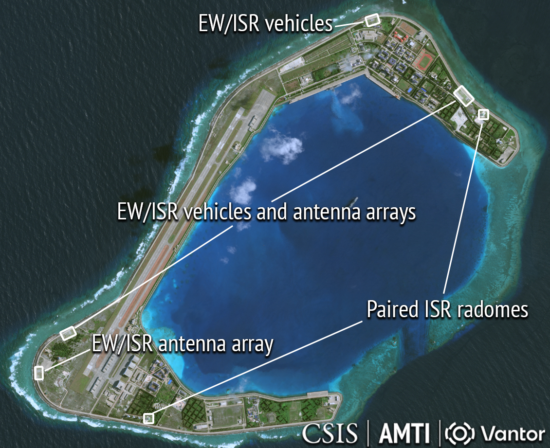 China’s Spratly ISR and EW Upgrades | Asia Maritime Transparency Initiative